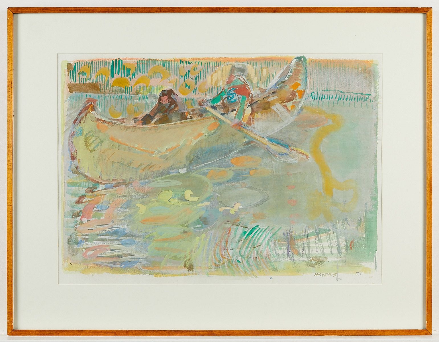 Malcolm Myers | Canoe (1973) | MutualArt