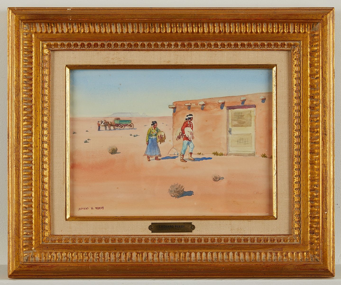 Leonard Howard Reedy | Navajo Trading Post | MutualArt