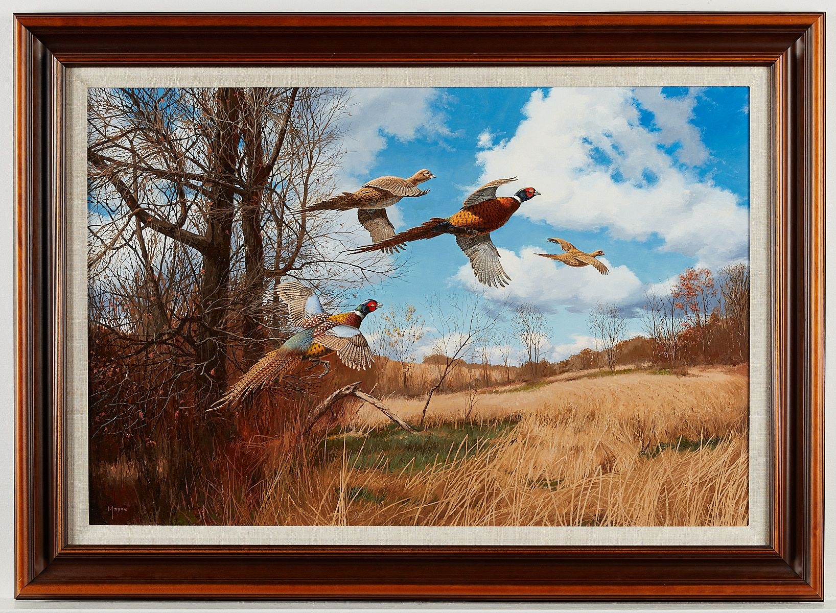 David Maass | Tomahawk Trail: Pheasants (2002) | MutualArt