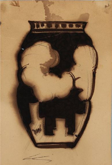Thorvald Bindesbøll | Small amphora (1896) | MutualArt