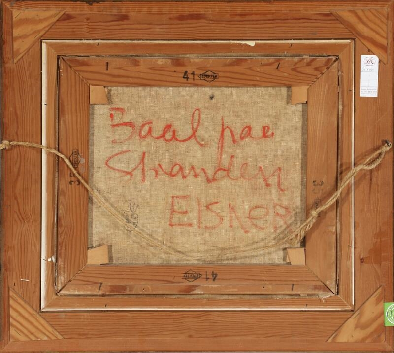 Ib Eisner | Baal paa stranden | MutualArt