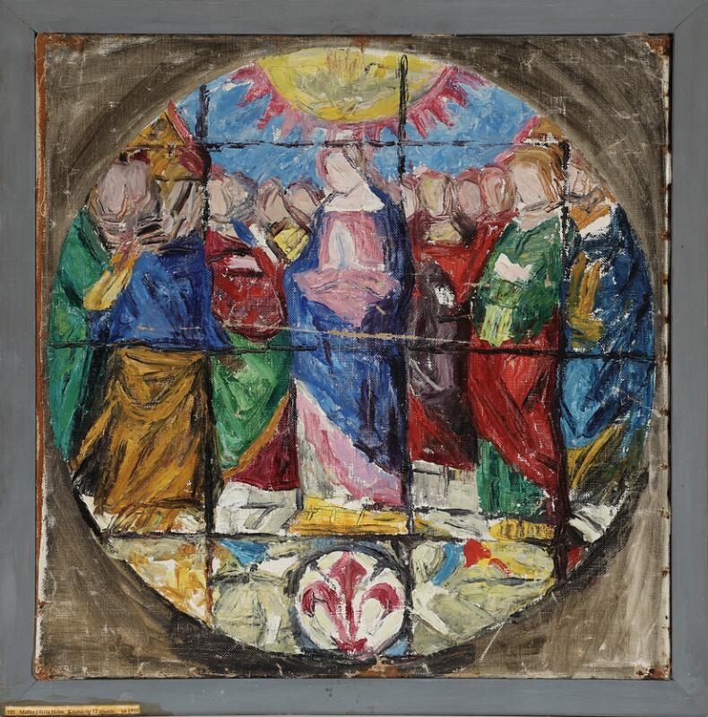 Olivia Holm-Møller | Christ and the Twelve Apostles, c (Circa 1930) | MutualArt