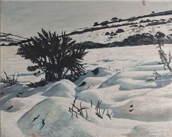 Victor Bramley | Winter Landscape | MutualArt