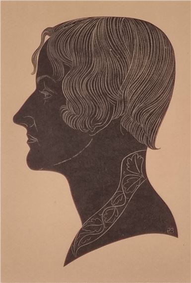 Eric Gill | Portrait of Beatrice Warde (1929) | MutualArt