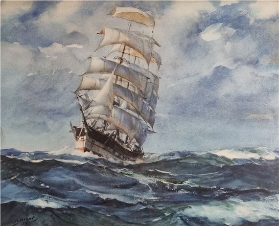 James Sessions | Galleon under Full Sail | MutualArt