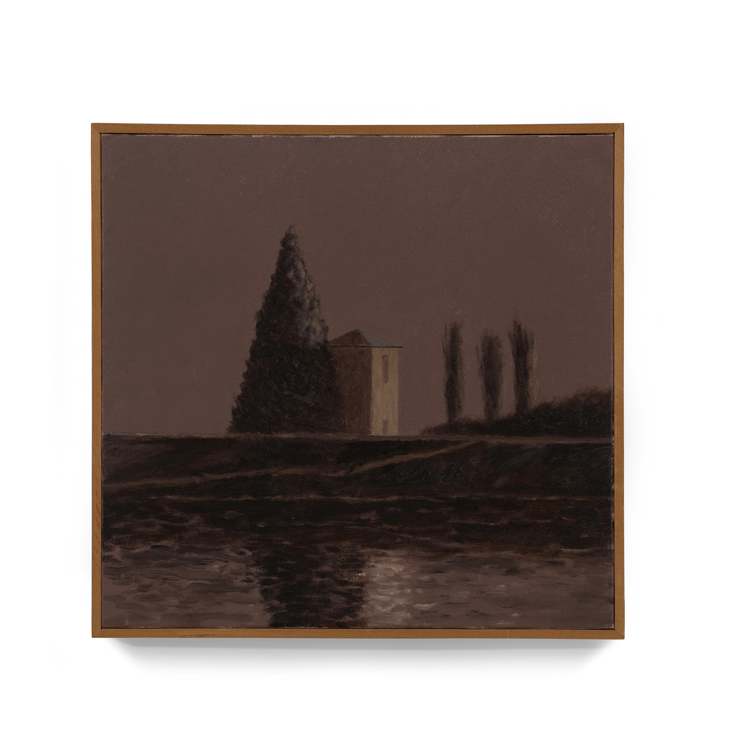 Gordon Cook | Delta Levee-Night, 1982 (1982) | MutualArt