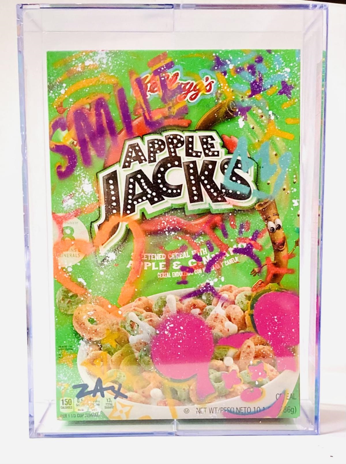 E.M. Zax | Apple Jacks Cereal Box | MutualArt