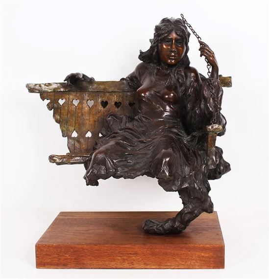 George Lundeen | THE HEARTS ON A SWING (1977) | MutualArt
