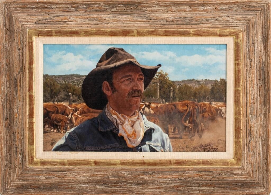 Mark Swanson | A Cattleman (1986) | MutualArt