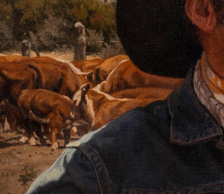 Mark Swanson | A Cattleman (1986) | MutualArt