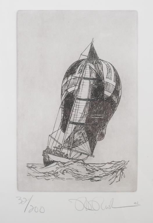 Rick Rush | SAILBOAT | MutualArt