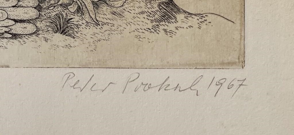 Peter Proksch | PETER PROKSCH ADAM & EVE LITHOGRAPH | MutualArt