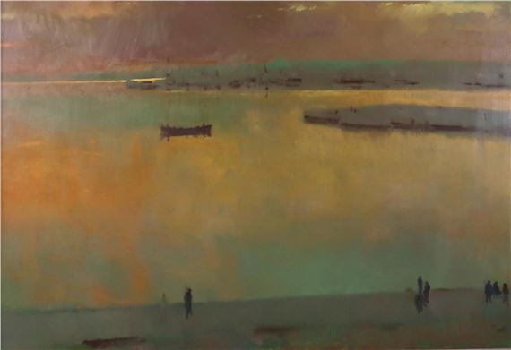 John Halliday | THE HARBOUR SIRACUSA SICILY (1933) | MutualArt