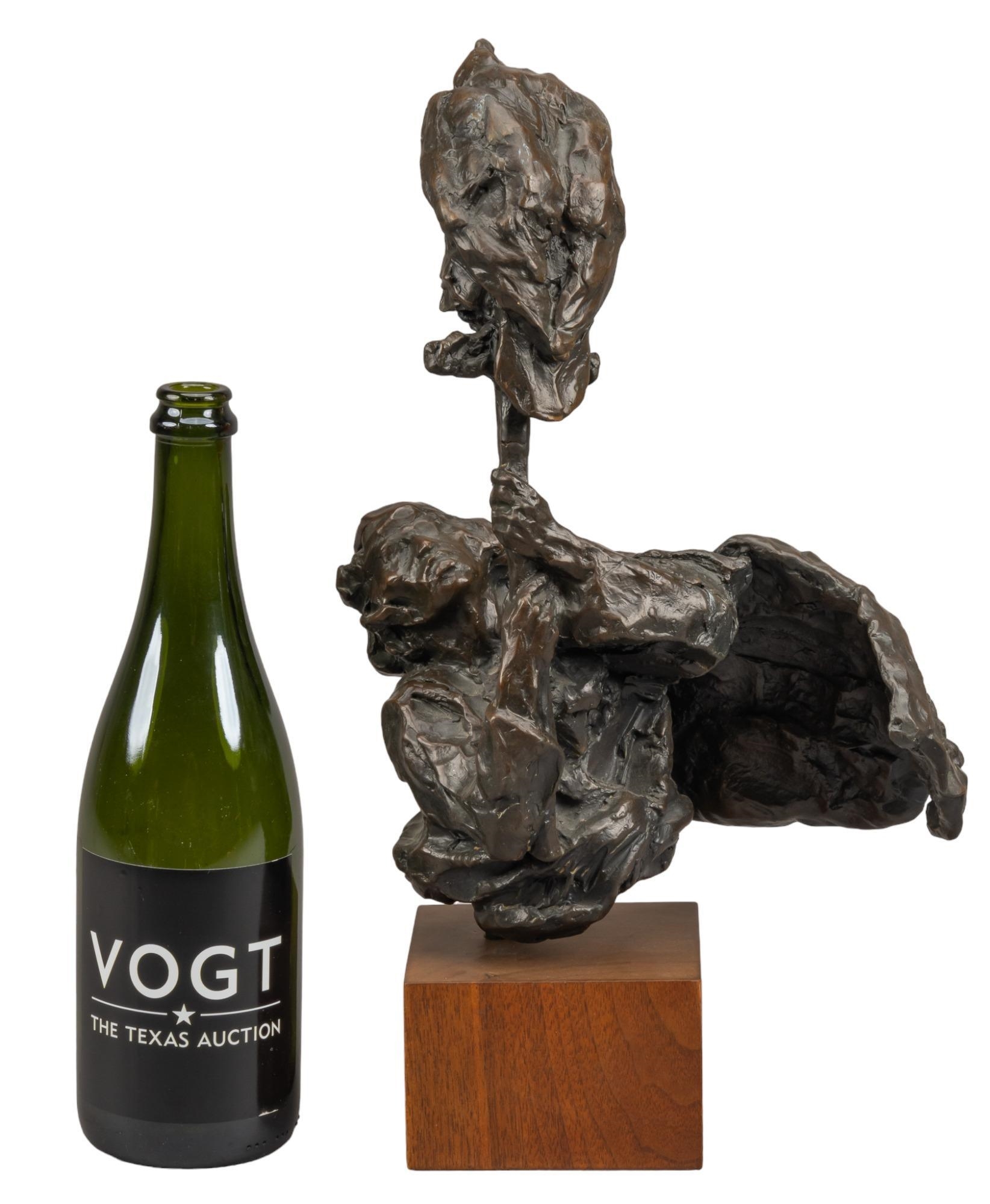 George Carlson | Warrior and Falcon (1981) | MutualArt