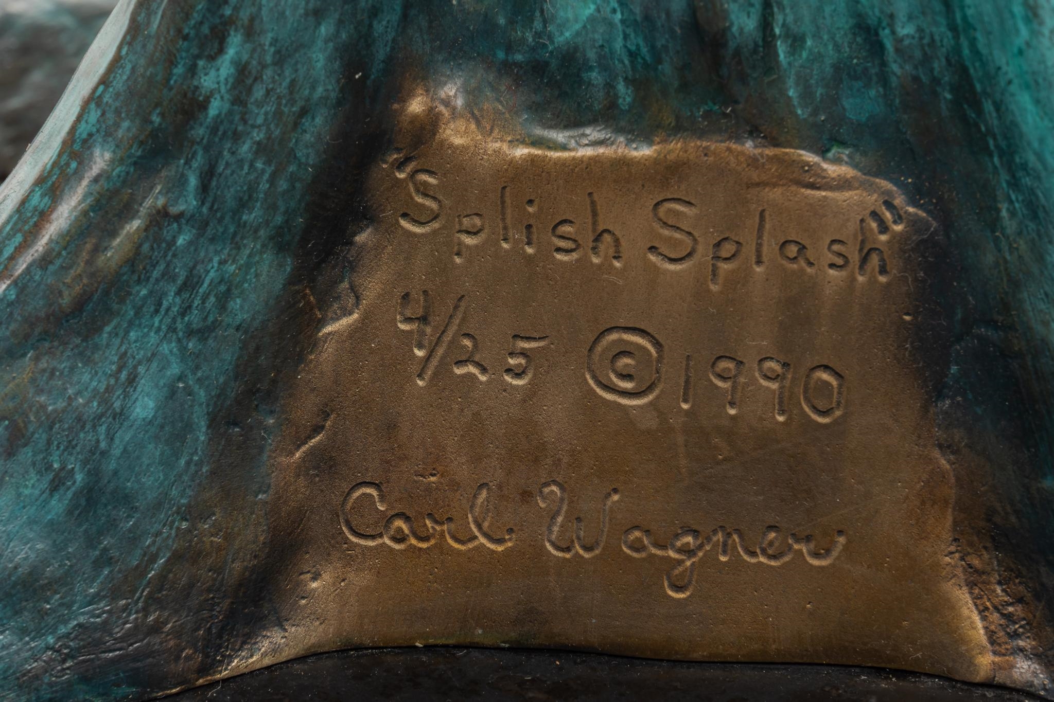 Carl Wagner | Splish Splash (1990) | MutualArt