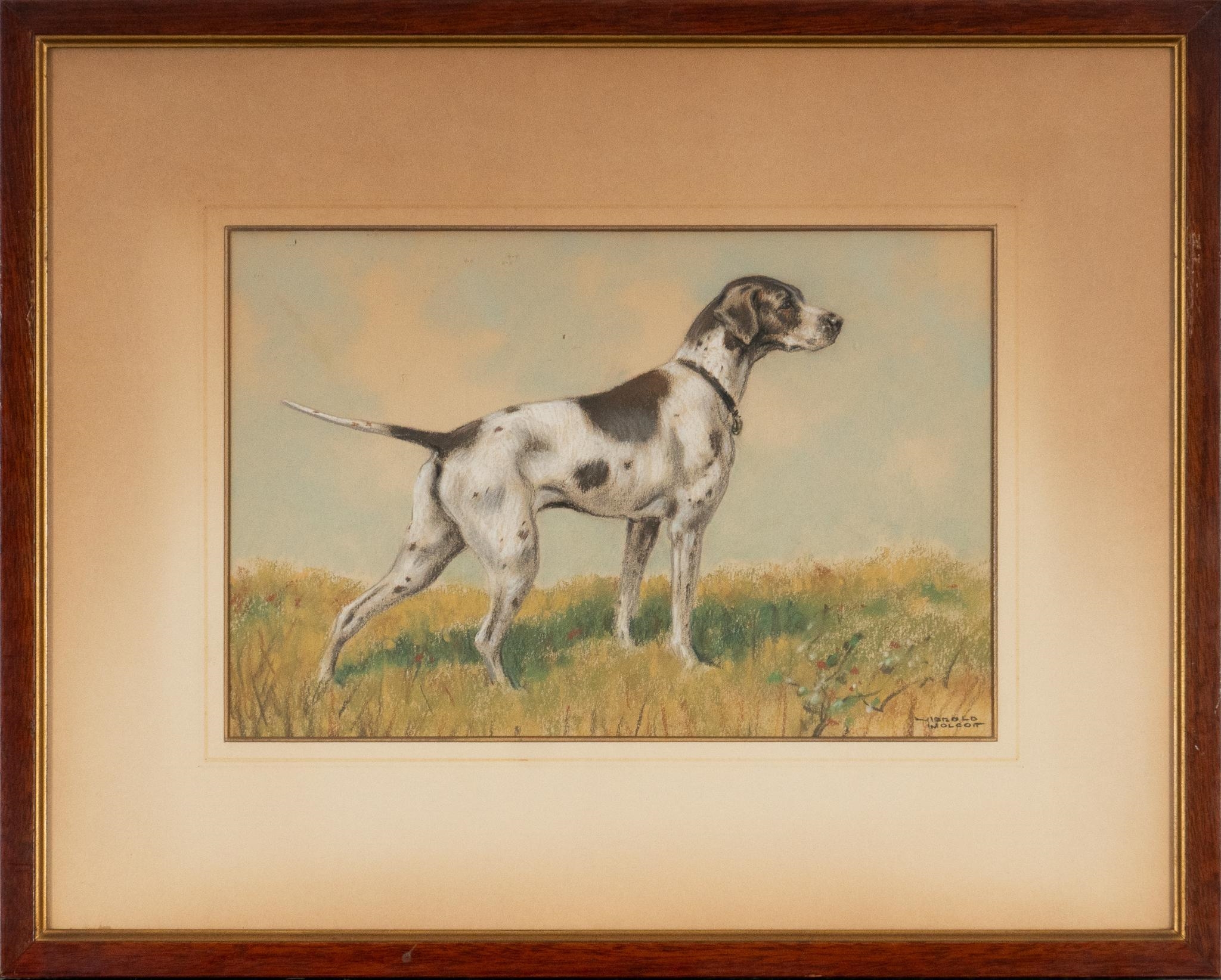 Harold Wolcott | Alert English Pointer | MutualArt