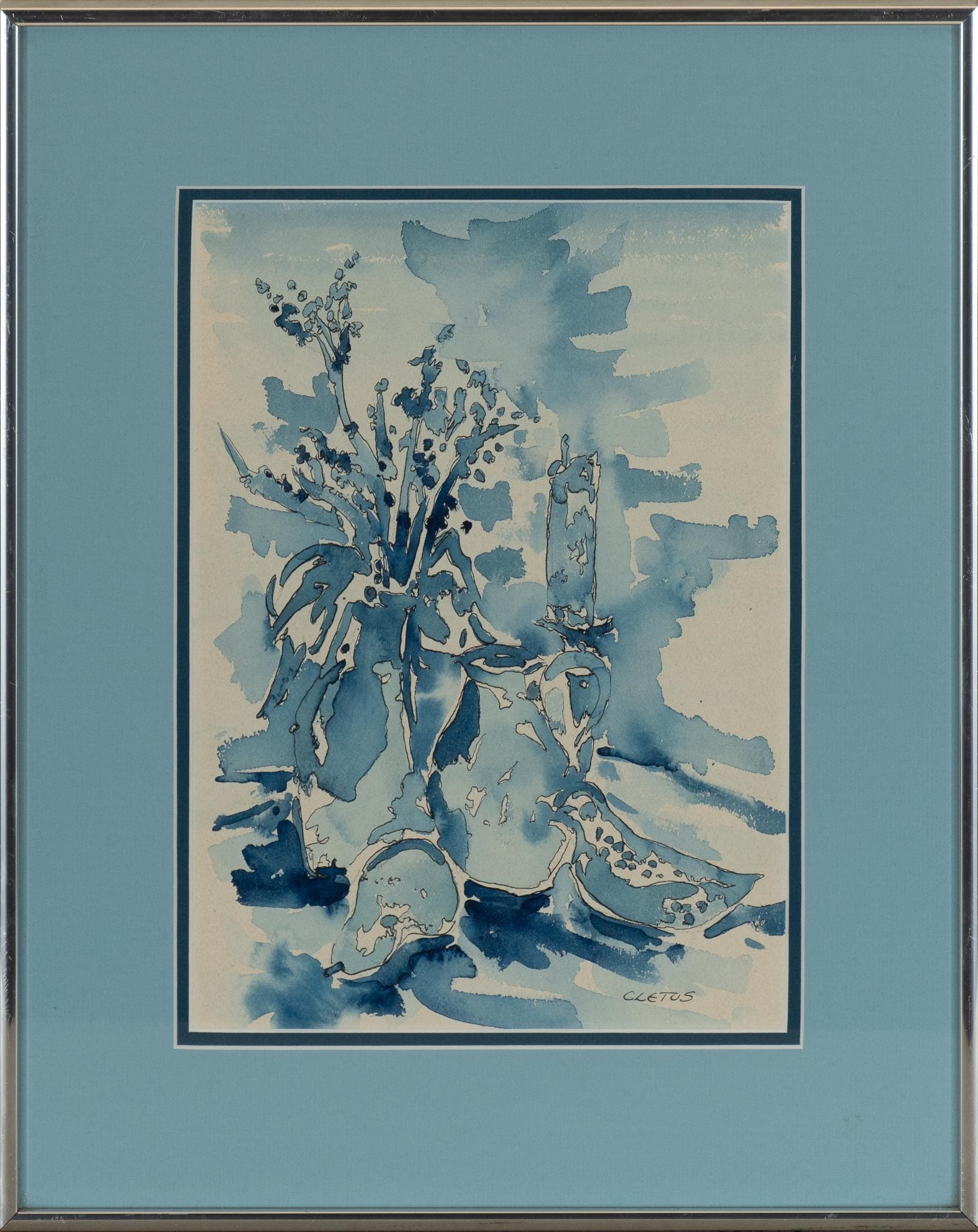 Brother Cletus Behlmann | Still Life in Blue | MutualArt