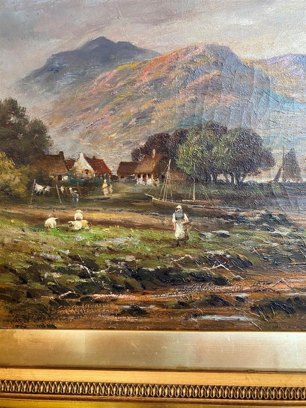A. Taylor | Village Coastal scenes | MutualArt