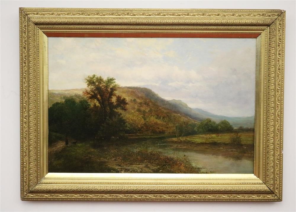 Alfred Augustus Glendening Jr. | The Young Woodcutter in A Woodland ...