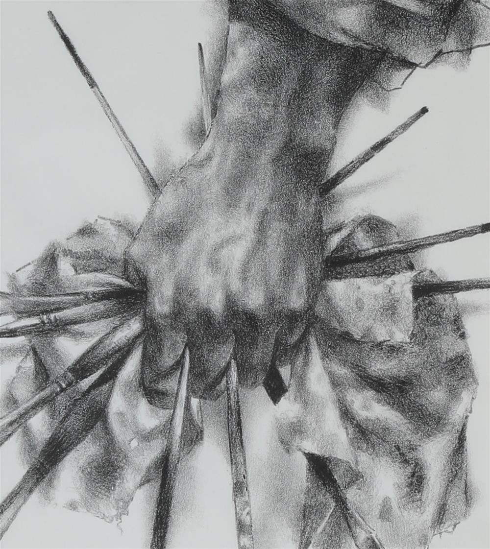 Joseph Hirsch | Artist's Hand: Self Portrait, 1966 (1966) | MutualArt