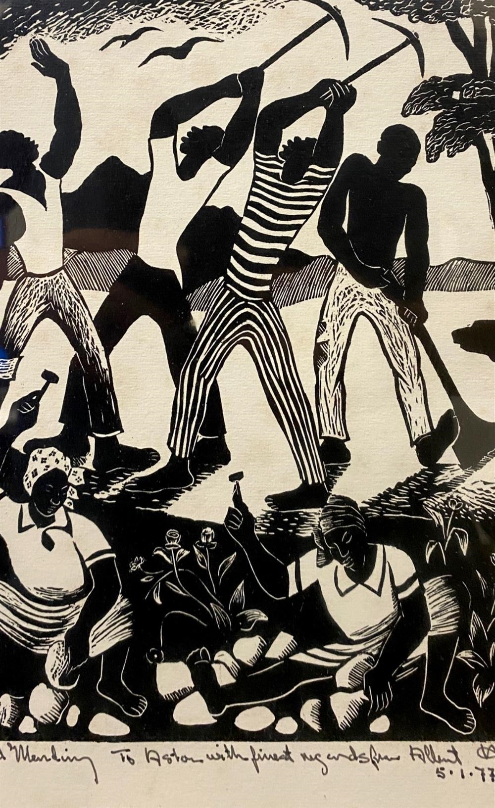 Albert Huie | ROAD MENDING, 1977 (1977) | MutualArt