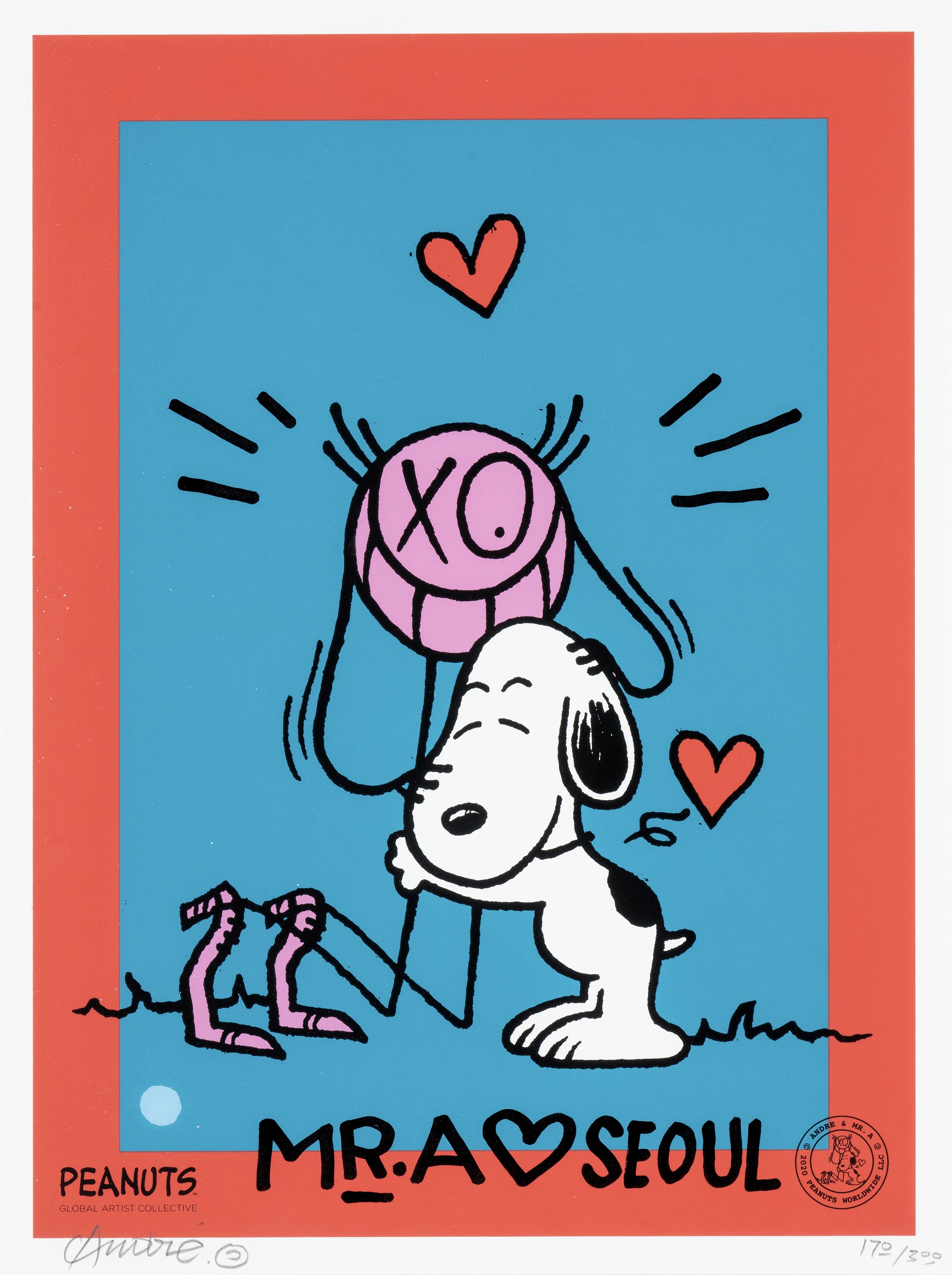 André Saraiva | Mr. A Loves Snoopy | MutualArt