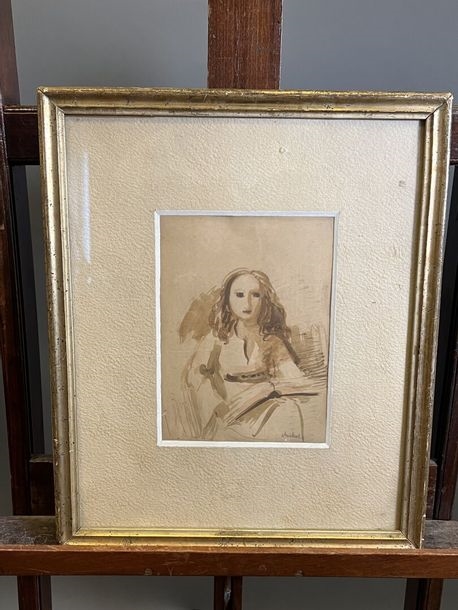 Georg Merkel | Portrait of a Woman | MutualArt