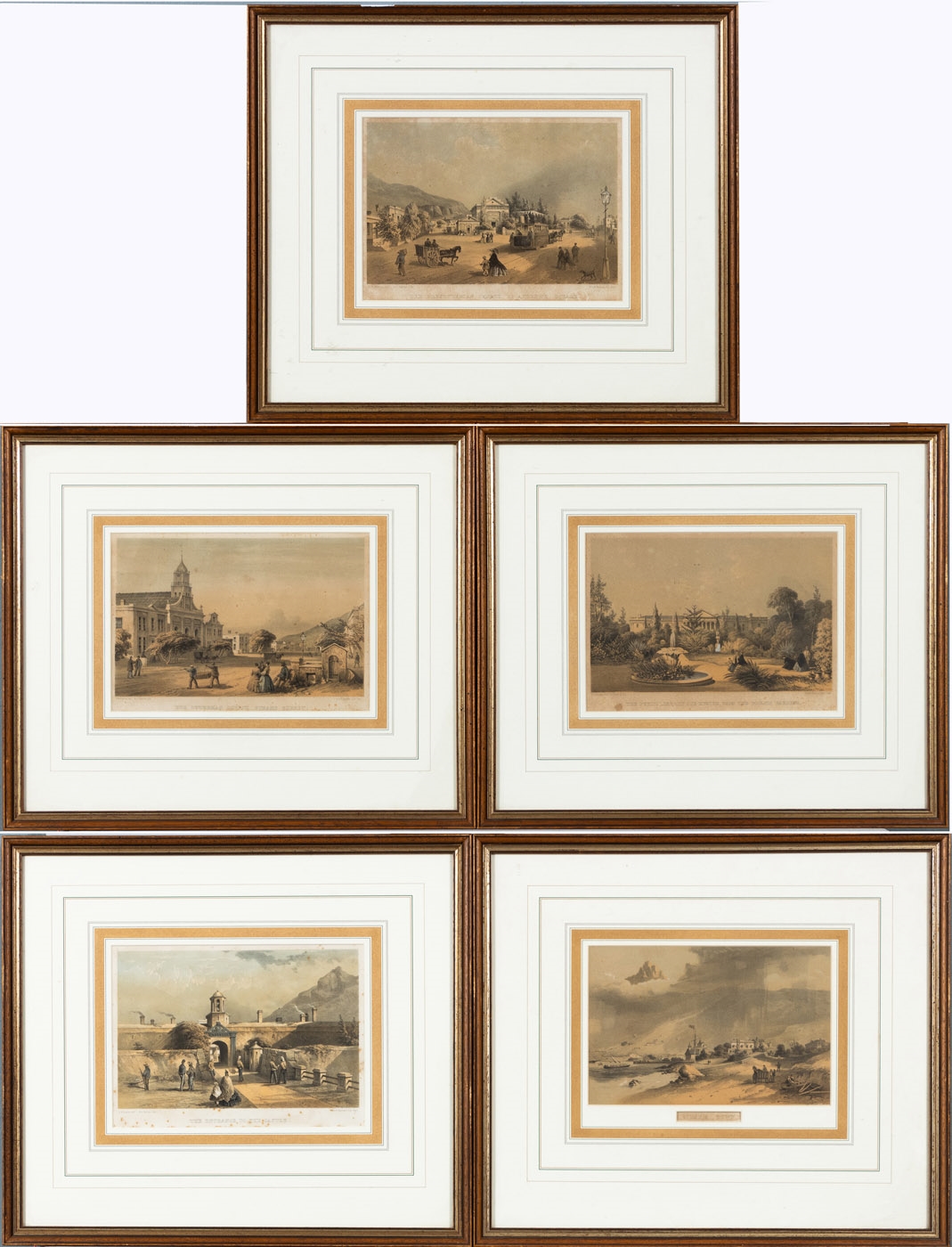 Thomas William Bowler | a set of five lithographs in colour: * The ...