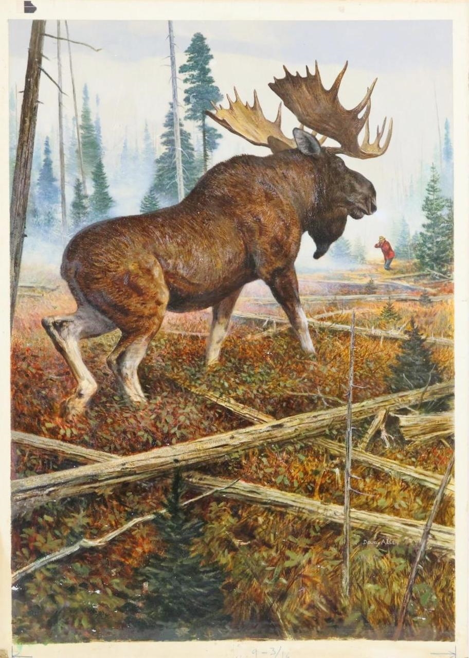 Doug Allen | Outdoor Life Dec '59. | MutualArt