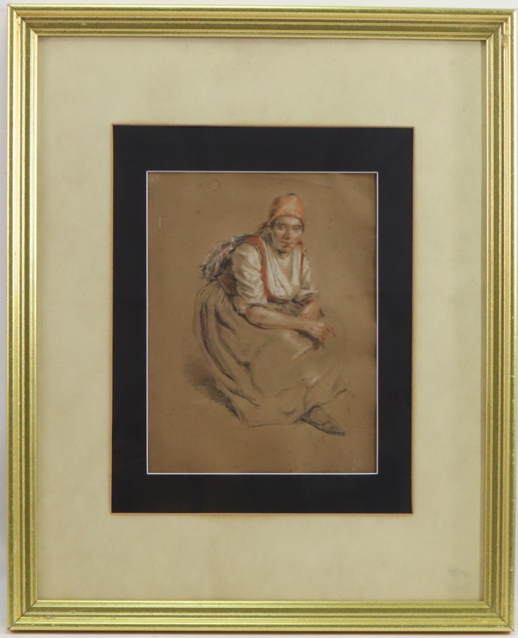 Jean Louis André Théodore Géricault | Portrait of a peasant woman ...