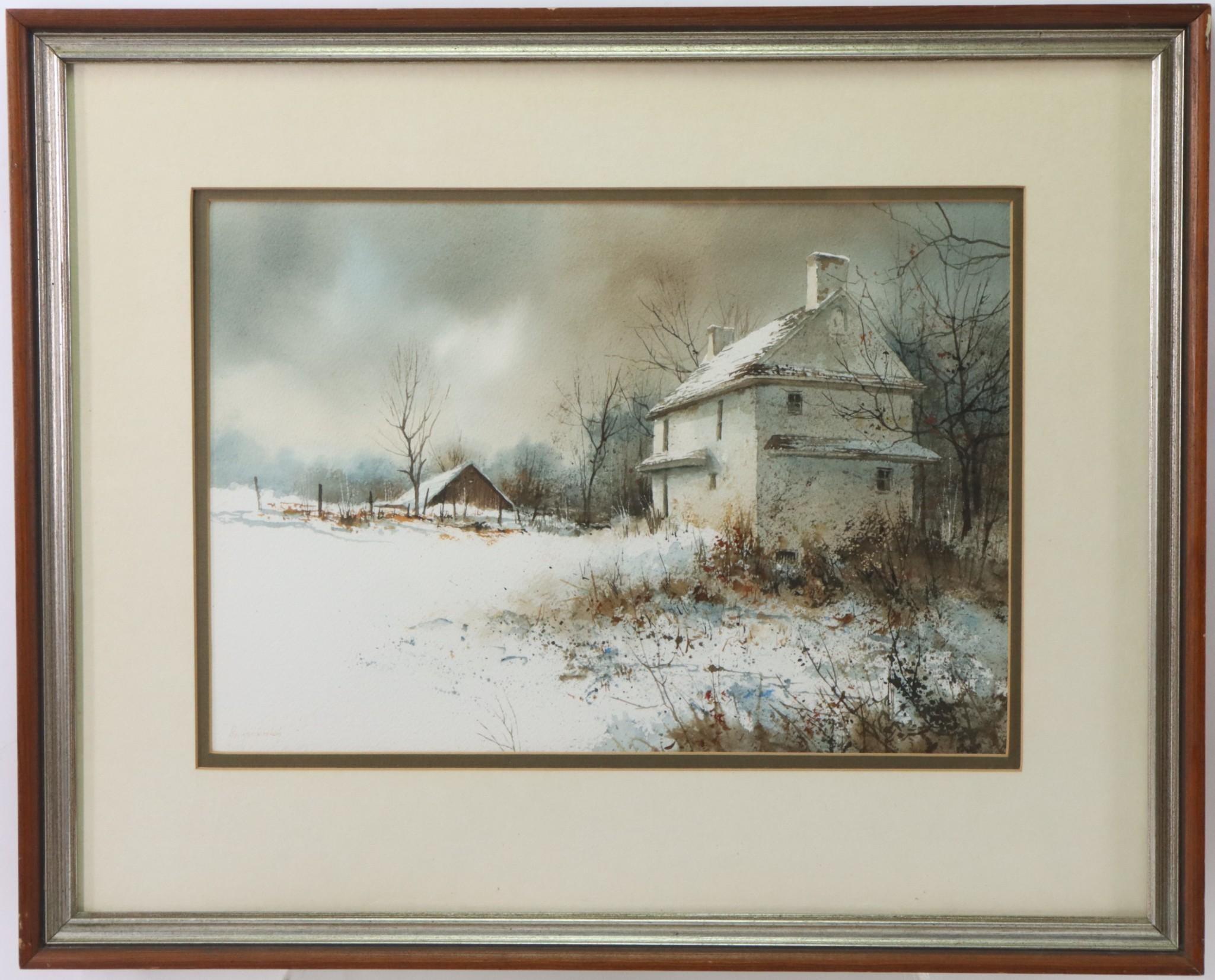 Ray Hendershot | Heavy Snow | MutualArt
