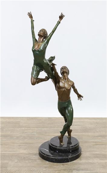 Mario Jason | Elancer dancers in pose (1992) | MutualArt