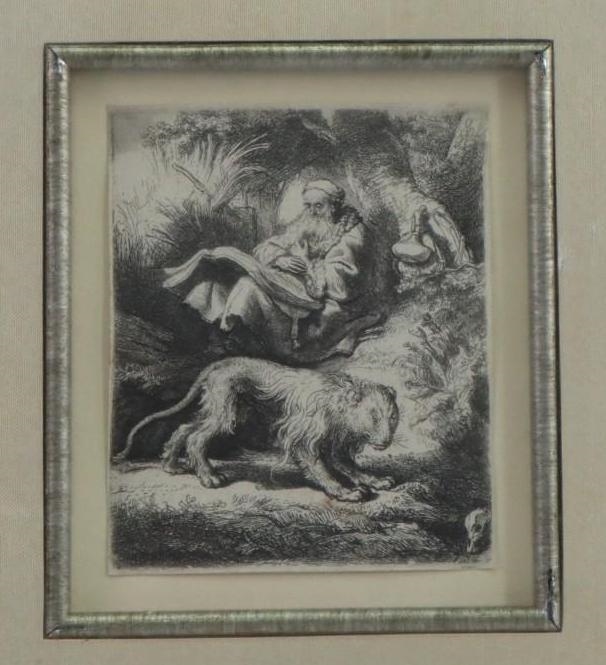 Rembrandt van Rijn | St. Jerome Reading | MutualArt