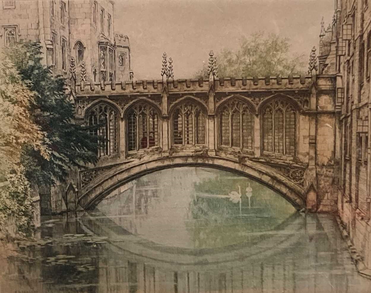 Henry G. Walker | The Bridge of Sighs in Cambridge | MutualArt