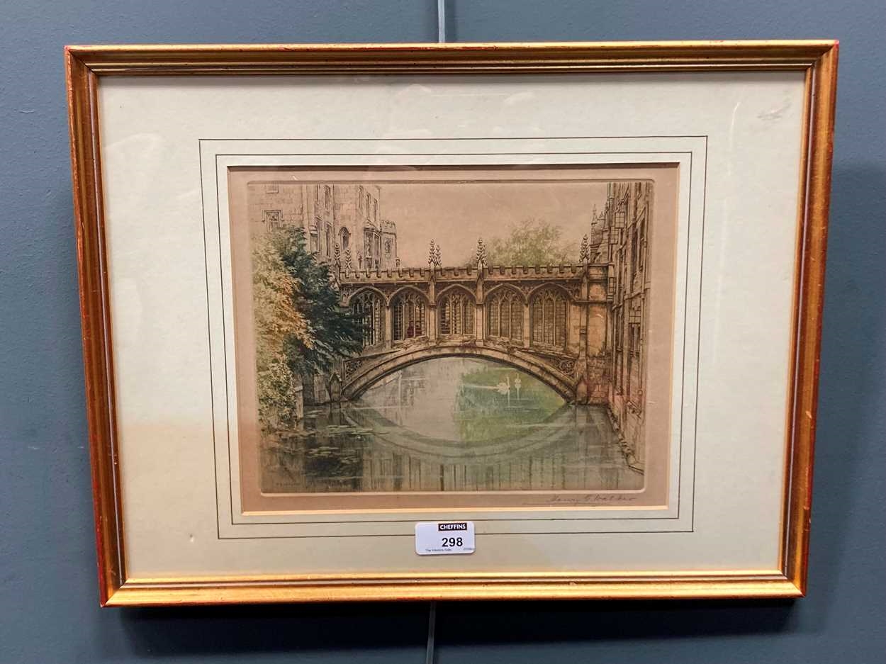 Henry G. Walker | The Bridge of Sighs in Cambridge | MutualArt