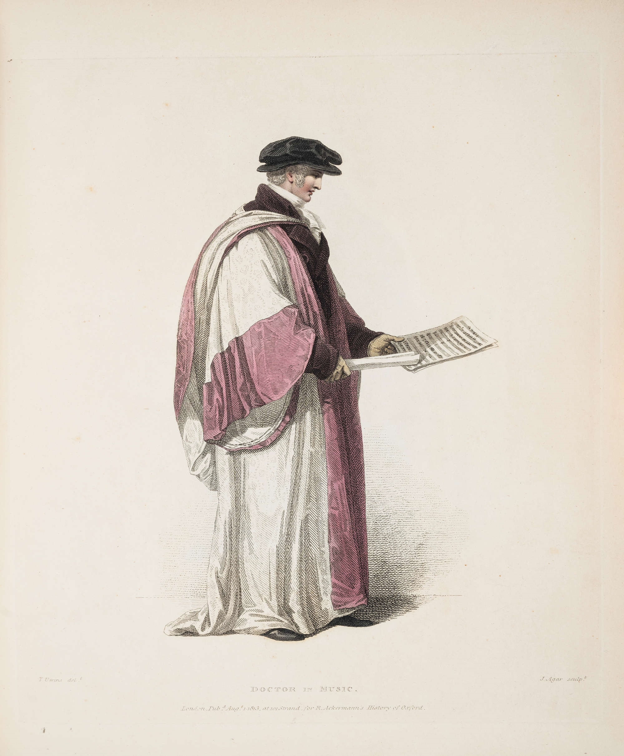 Thomas Uwins | The Costume of the University of Oxford (1815) | MutualArt