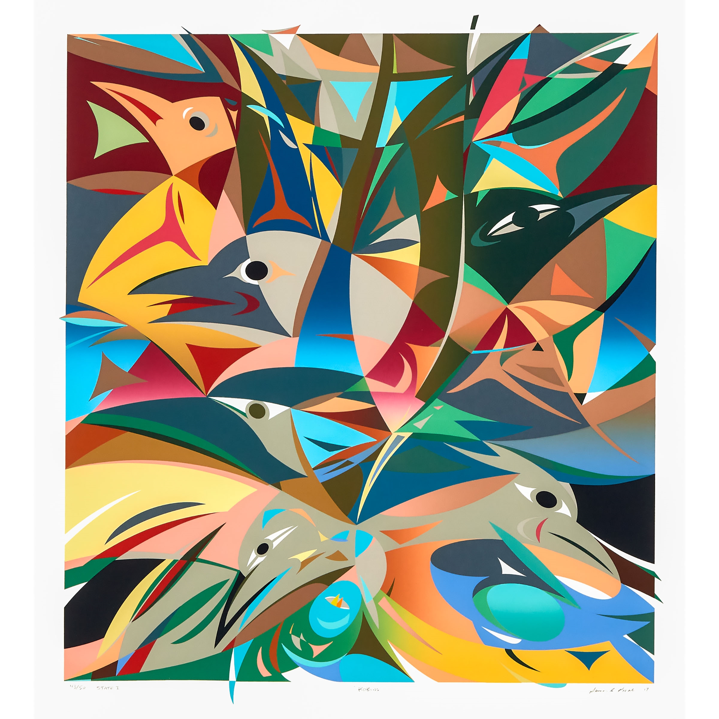 Susan A. Point | ROBINS STATE I, 2017 (2017) | MutualArt