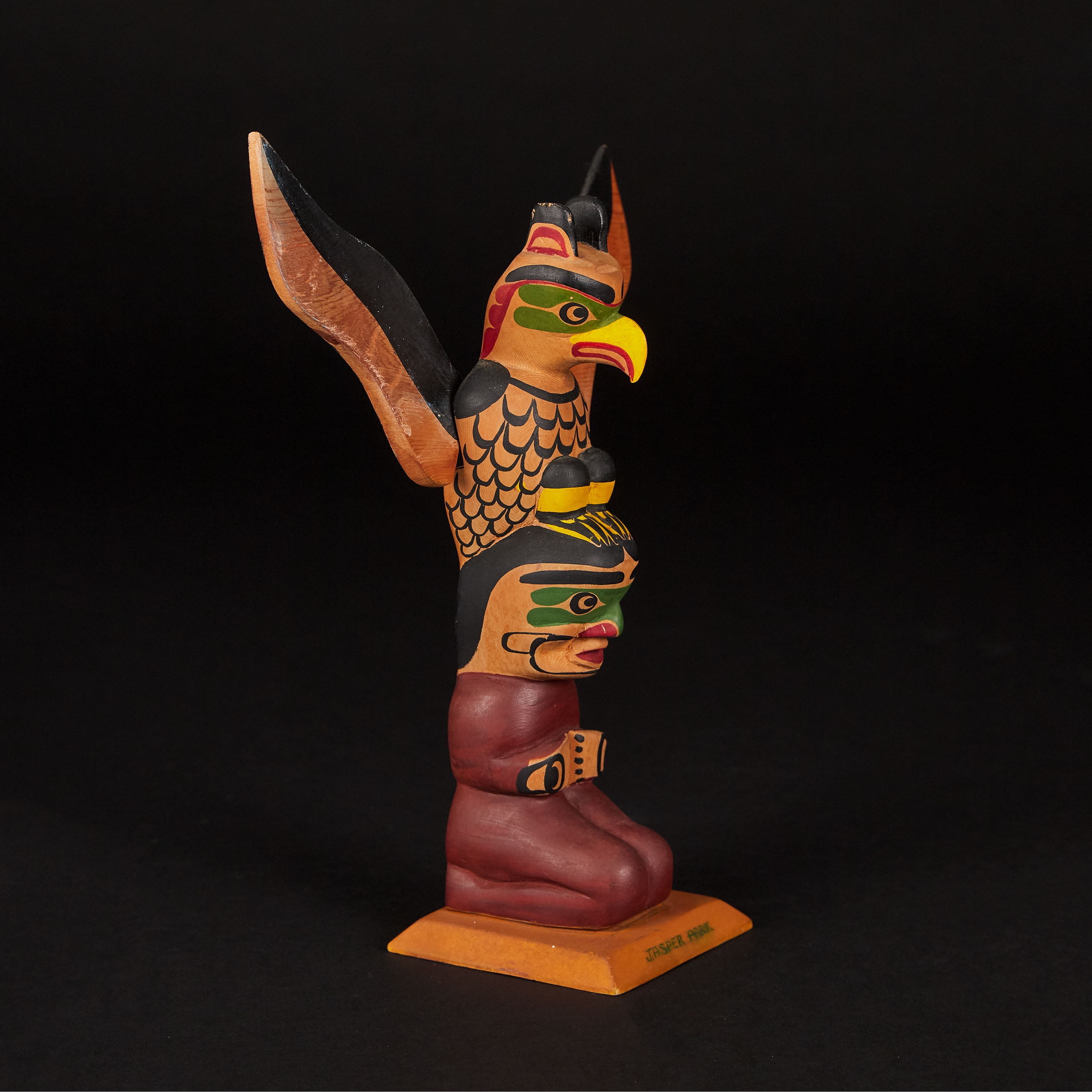 Ellen Neel | JASPER PARK MODEL TOTEM POLE, 1951 (1951) | MutualArt