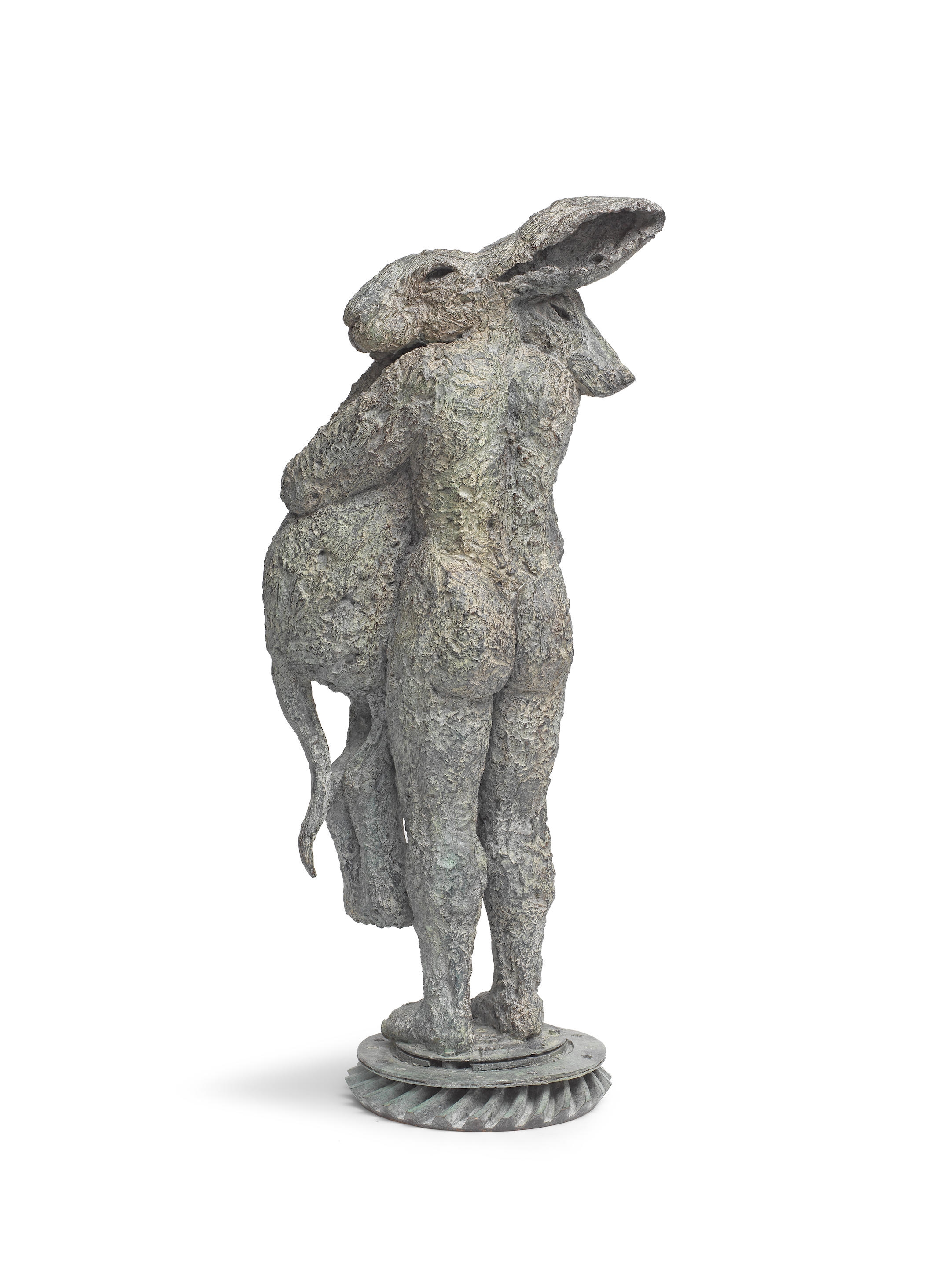 Sophie Ryder | Lady-Hare with Dog | MutualArt