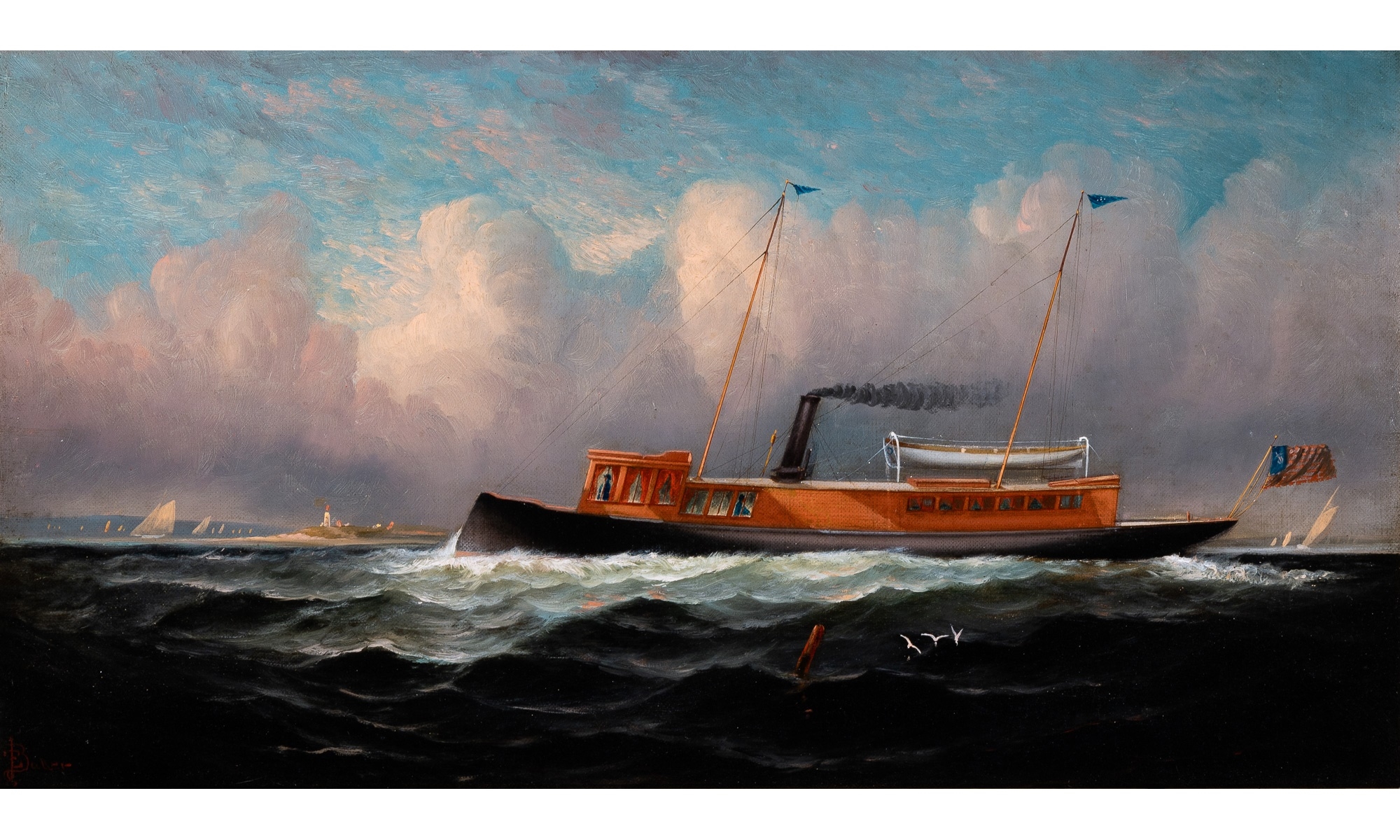 Elisha Taylor‏ Baker | Large Elisha Baker Painting | MutualArt