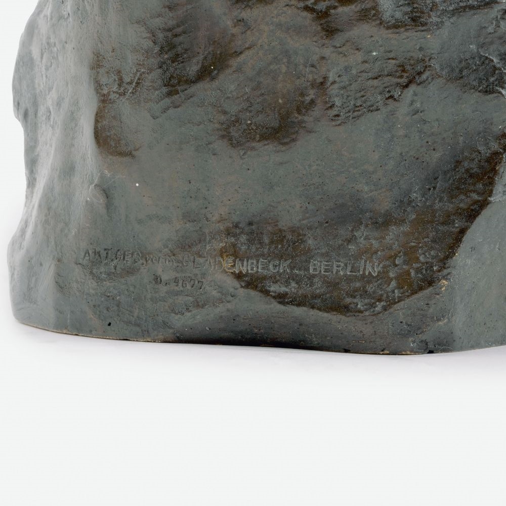 Stephan Abel Sinding | A Spear-throwing Amazon (1900) | MutualArt