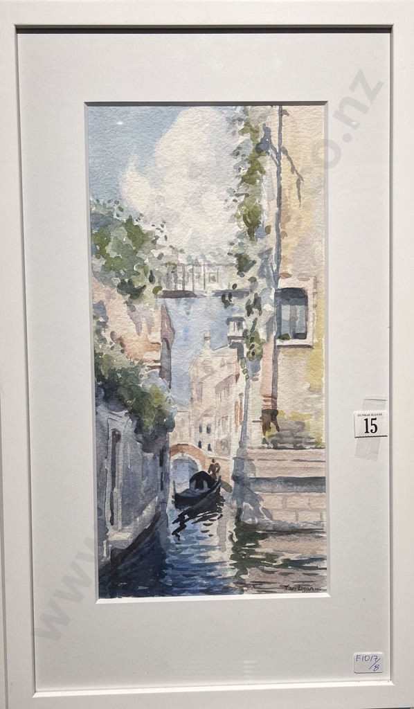 Ian Logan | Venetian Canal Scene | MutualArt