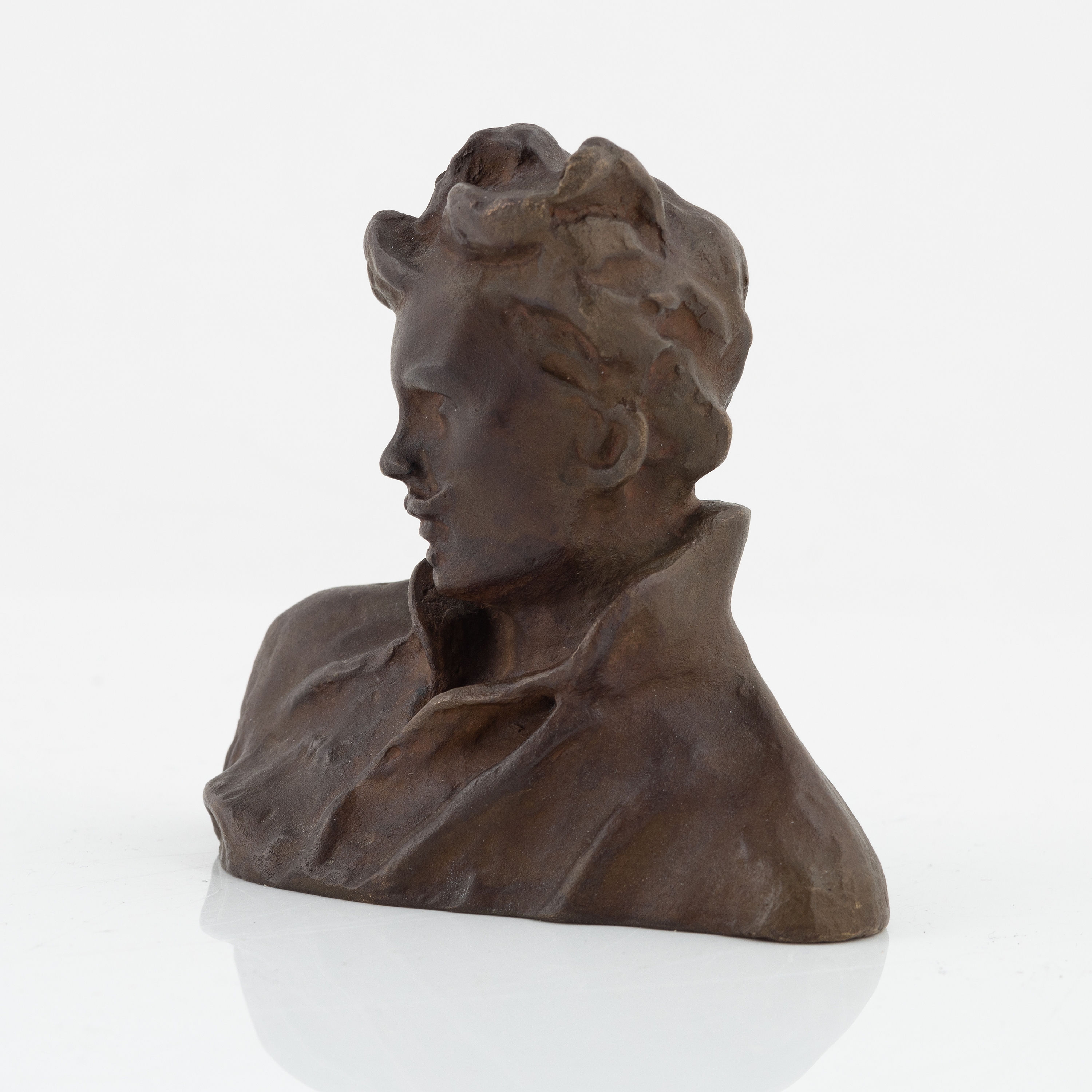 Carl Eldh | Portrait depicting August Strindberg | MutualArt