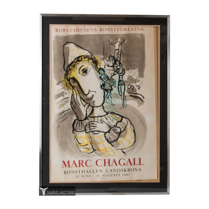 Marc Chagall | The Circus with the Yellow Clown (1967) | MutualArt