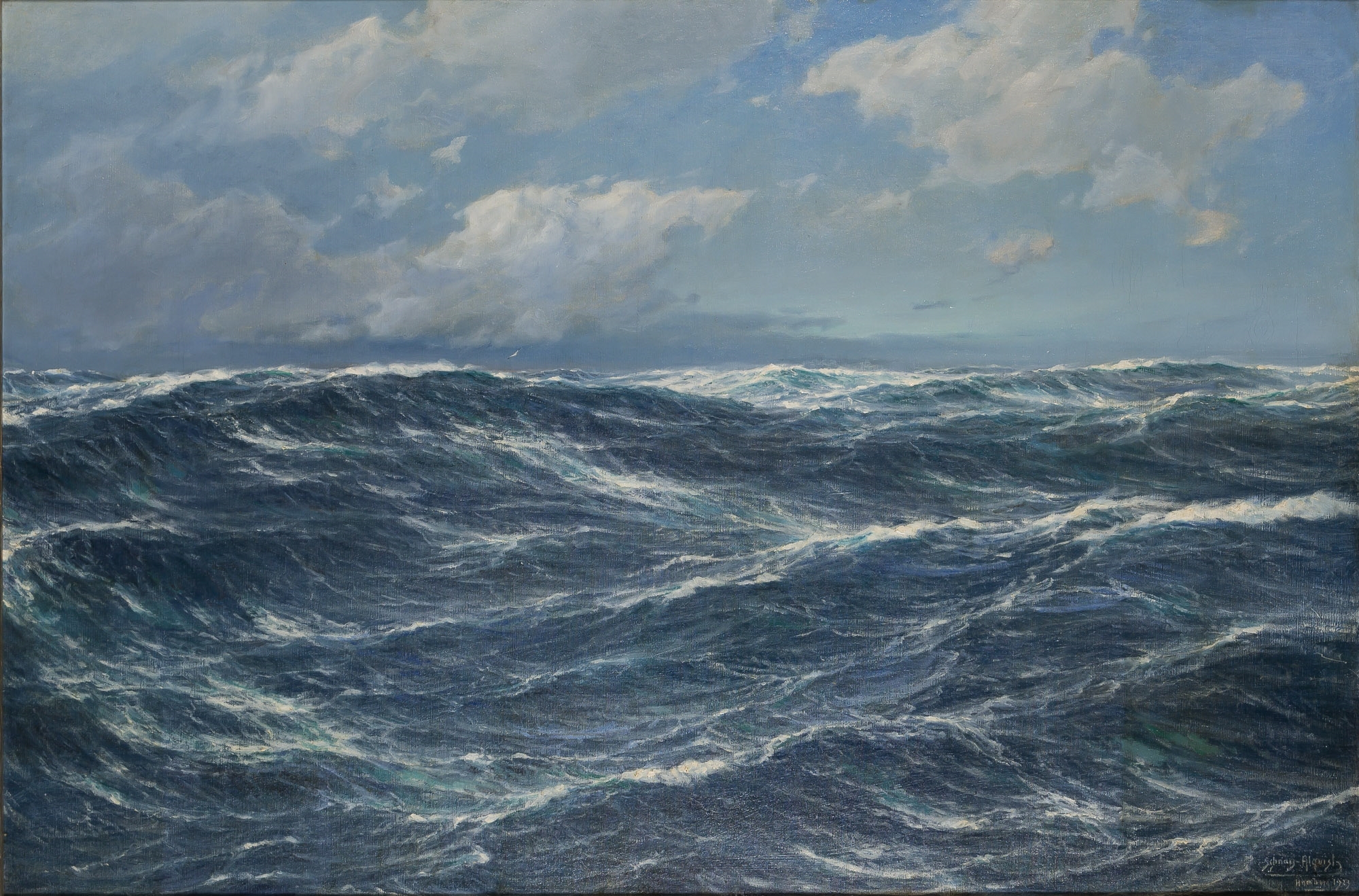 Hugo Schnars-Alquist | The Atlantic Ocean (1923) | MutualArt