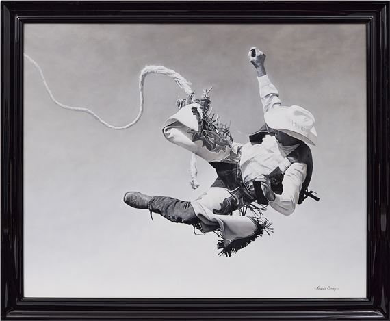 Lawrence Starkey | Falling Cowboy | MutualArt