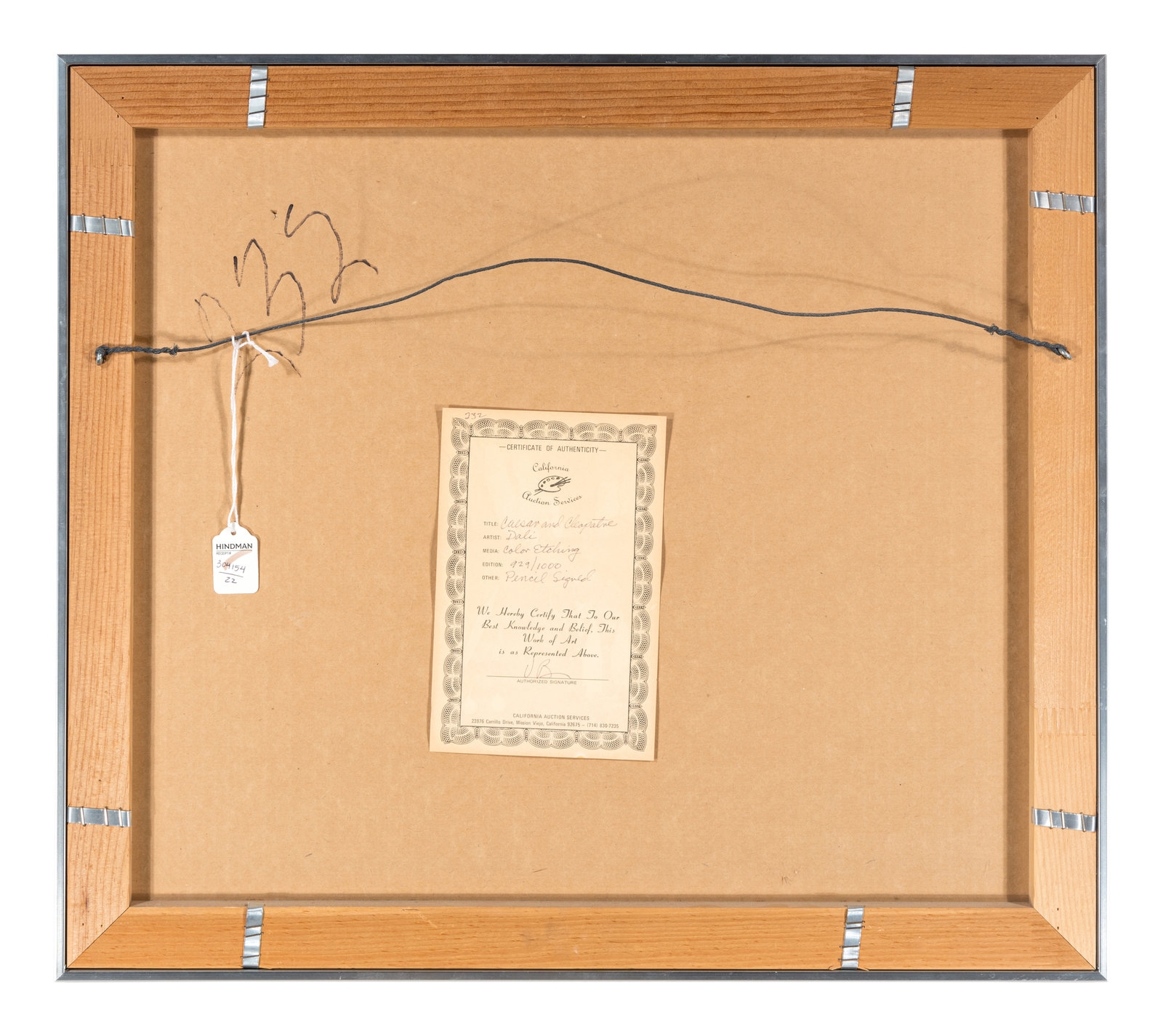 Salvador Dalí | Caesar and Cleopatra (Field 73-3-F) (from Les Amours ...