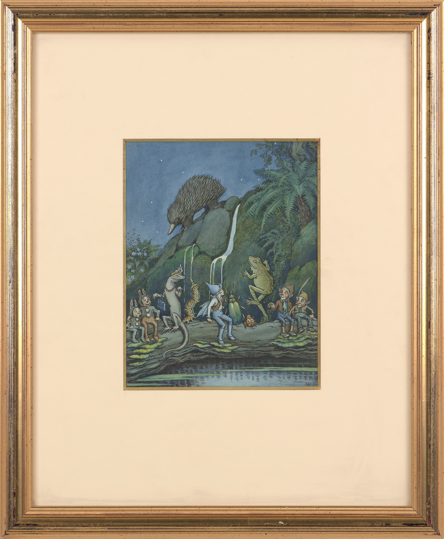 Ida Rentoul Outhwaite | The Echidna Performed | MutualArt