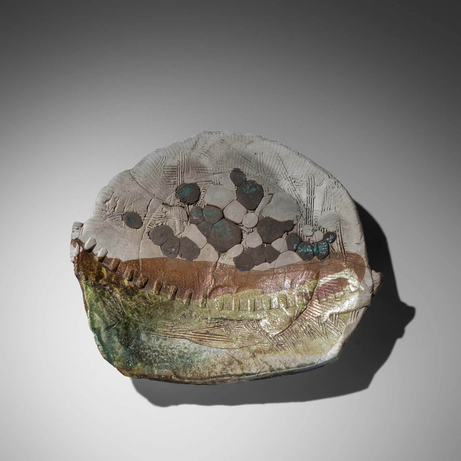 Paul Soldner | Abstract Bowl | MutualArt