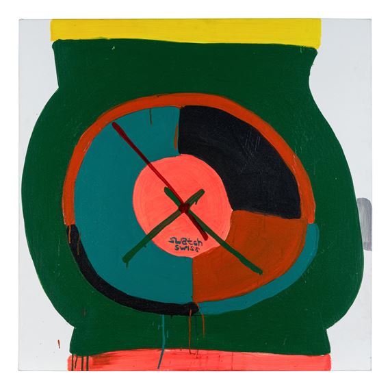 Katherine Bernhardt | Hot Racer from Swatches (2010) | MutualArt